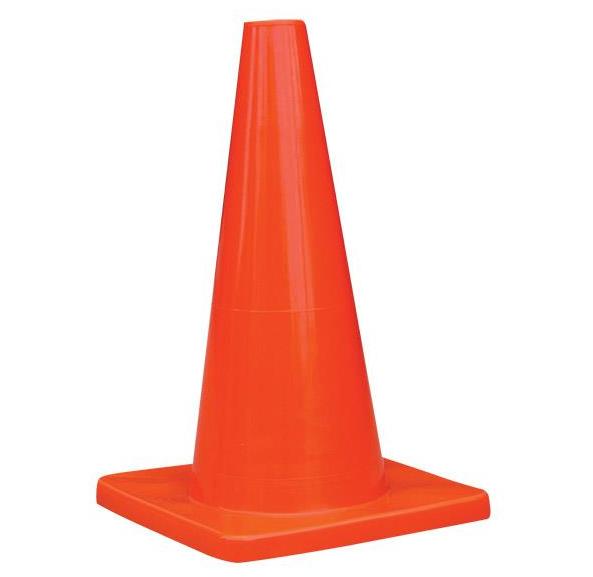 12"TRAFFIC CONE FLEXIBLE PVC - Canada Safety