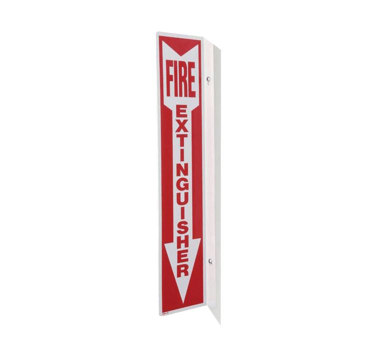 3D FIRE EXTINGUISHER IN DIRECTIONAL ARROW PLASTIC SIGN 4"x 18" - Canada ...