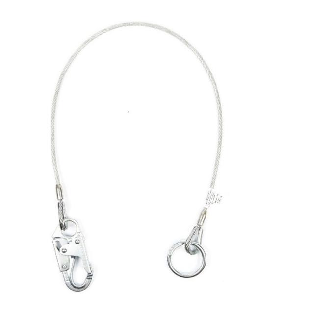 6" VINYL COVERED ANCHOR SLING SNAP HOOKS AND 3" O-RING ON OTHER SIDE ...