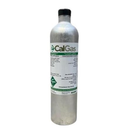 BW CALIBRATION GAS 5 GAS 34LITRE (CH4 2.5%, O2 18%, H2S 25ppm, CO 100 ...
