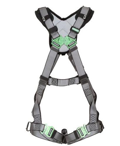 MSA V-FIT FULL BODY HARNESS WITH BACK D QUICK CONNECT BUCKLES ...
