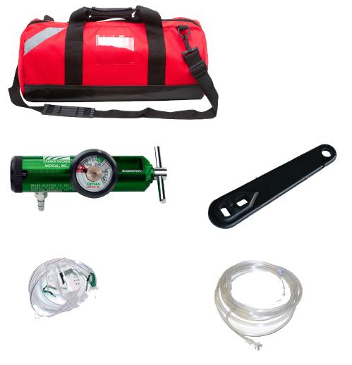 OXYGEN BAGS WITH ACCESSORIES NO BOTTLE IN KIT - INC NASAL CANNULA ...