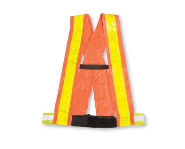 SAFETY SASH STANDARD SIZE WITH 3M 2" REFLECTIVE STRIPES - Canada Safety