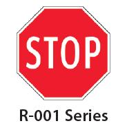 STOP DIAMOND GRADE REGULATORY SIGN 60cm x 60cm (R-001) - Canada Safety