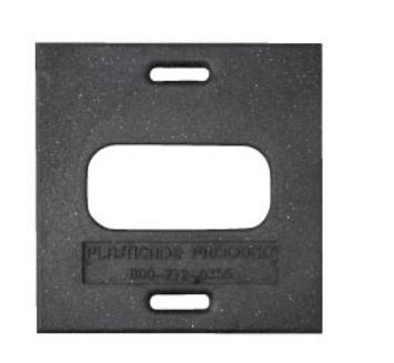 VERTICAL CHANNELIZER PANEL RECYCLED RUBBER BASE 20LBS - Canada Safety
