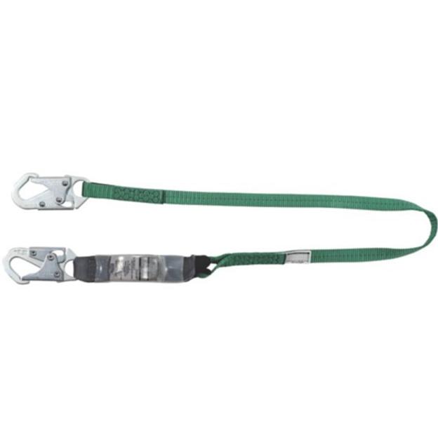 V-SERIES STANDARD 4FT - 6FT SINGLE LEG ADJUSTABLE LANYARD WITH SNAPS ON ...
